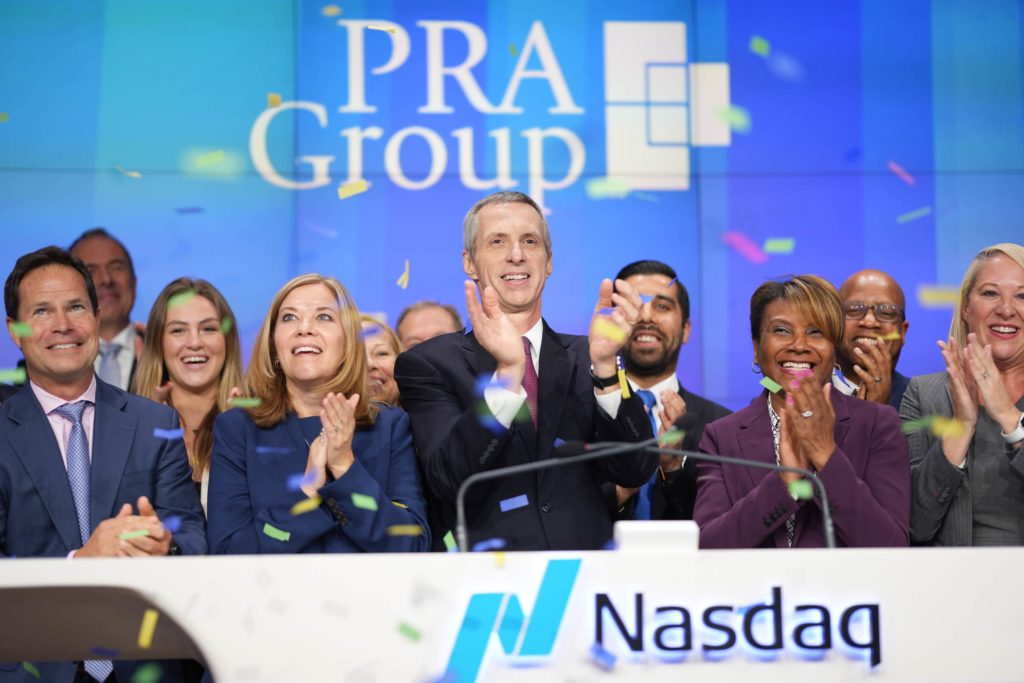 PRA Group CEO Rings Nasdaq Closing Bell - PRA Group • PRA Group