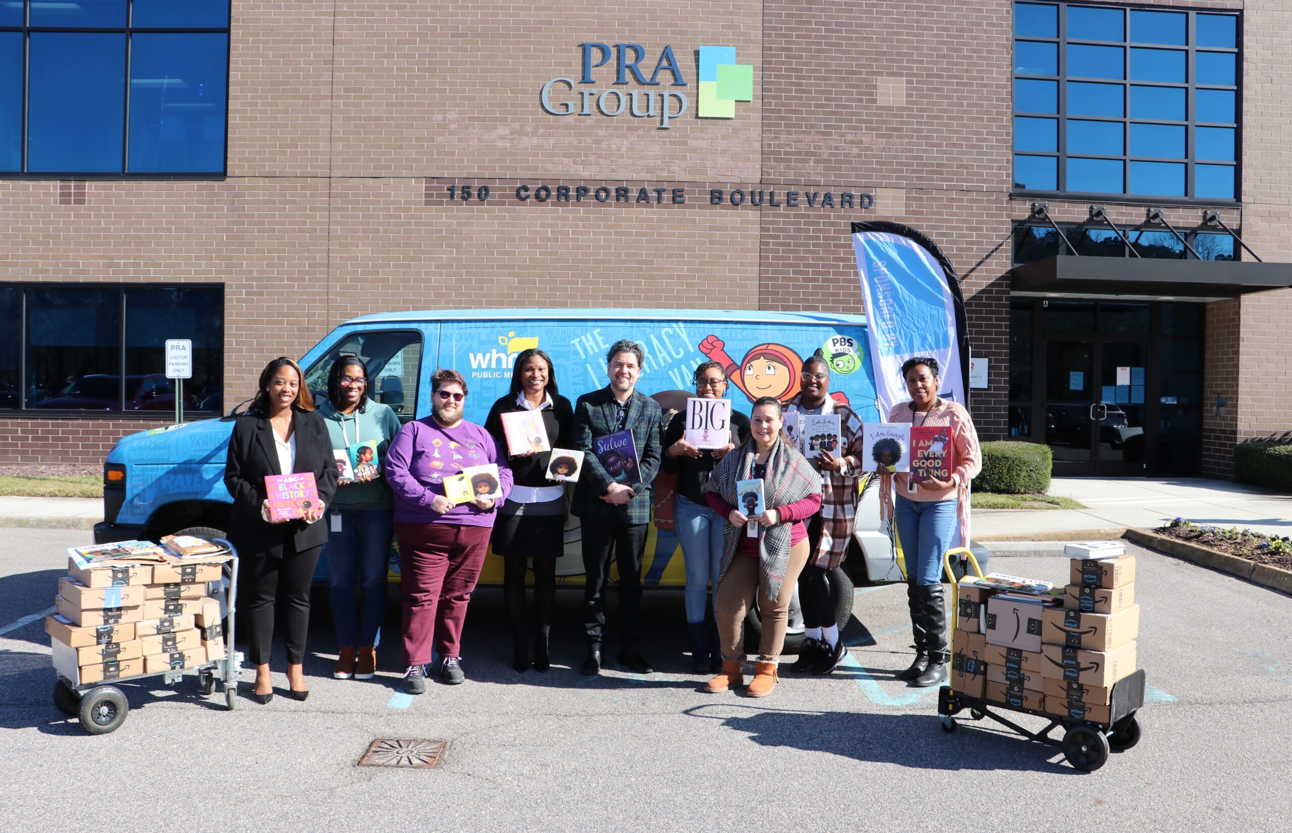 PRA Group Black Excellence ERG’s Book Drive Collects Over 100 Books for ...